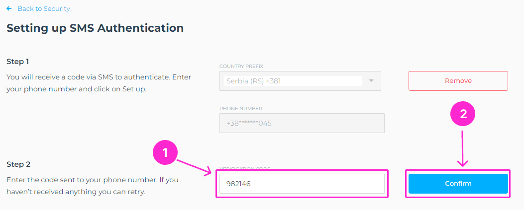 Multi-factor authentication